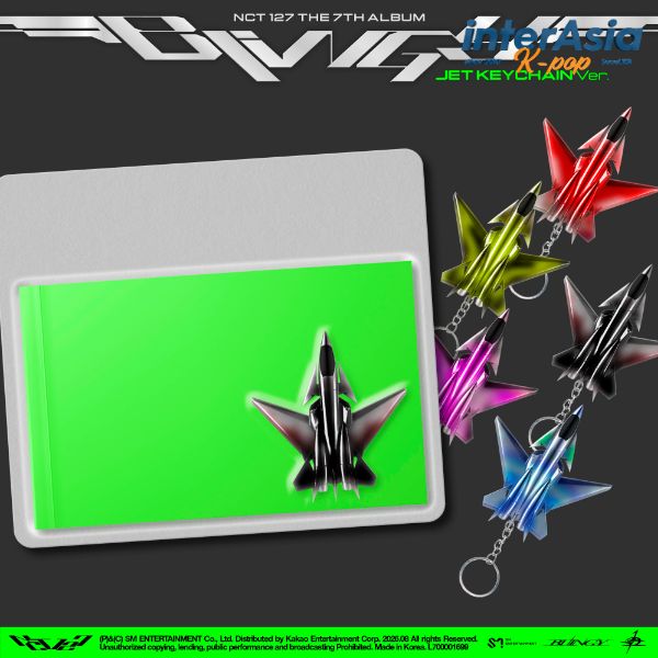 ★08月25日発売★5種選択★ NCT 127 - 7th Full Album [BLINGY] (JET Keychain Ver.) エヌシーティー イリチル シズニ SMエンターテインメント kpop 韓国盤 送料無料 NCT 12...