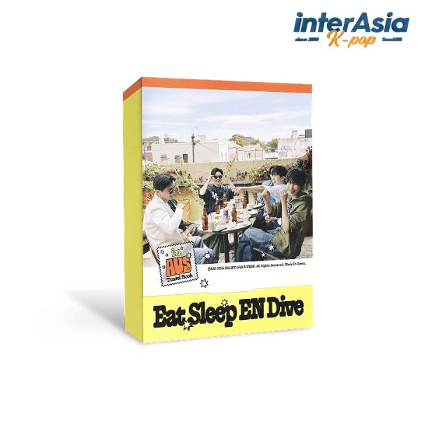 ★06月26日発売★ ENHYPEN - TRAVEL BOOK Eat Sleep EN Dive in AUS エンハイプン エナイプン トラベルブック 公式グッズ EN- kpop HYBE BELIFT LAB 韓国盤 送料無料 E...
