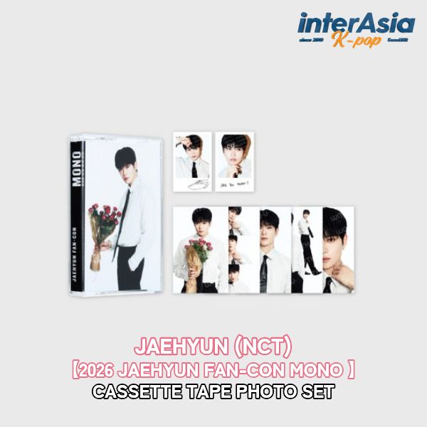 ★08月12日発売★ JAEHYUN (NCT) - 【2026 JAEHYUN FAN-CON MONO】 CASSETTE TAPE PHOTO SET ジェヒョン エヌシーティー 127 チョン・ユノ OFFICIAL MD 公式グッ...