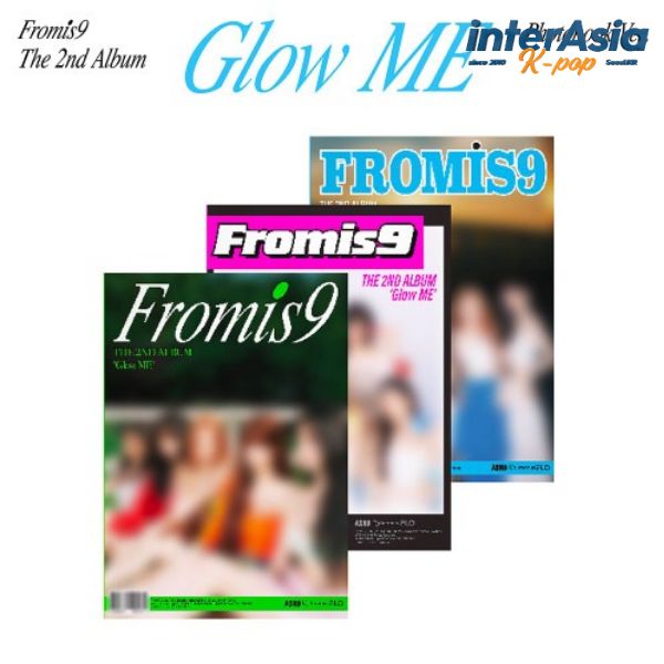 ★07月21日発売★3種選択★ FROMIS_9 - 2nd Album [Glow Me] (Photobook Ver.) プロミスナイン ソン・ハヨン パク・ジウォン イ・チェヨン イ・ナギョン ペク・ジホン プロバー ASND En...