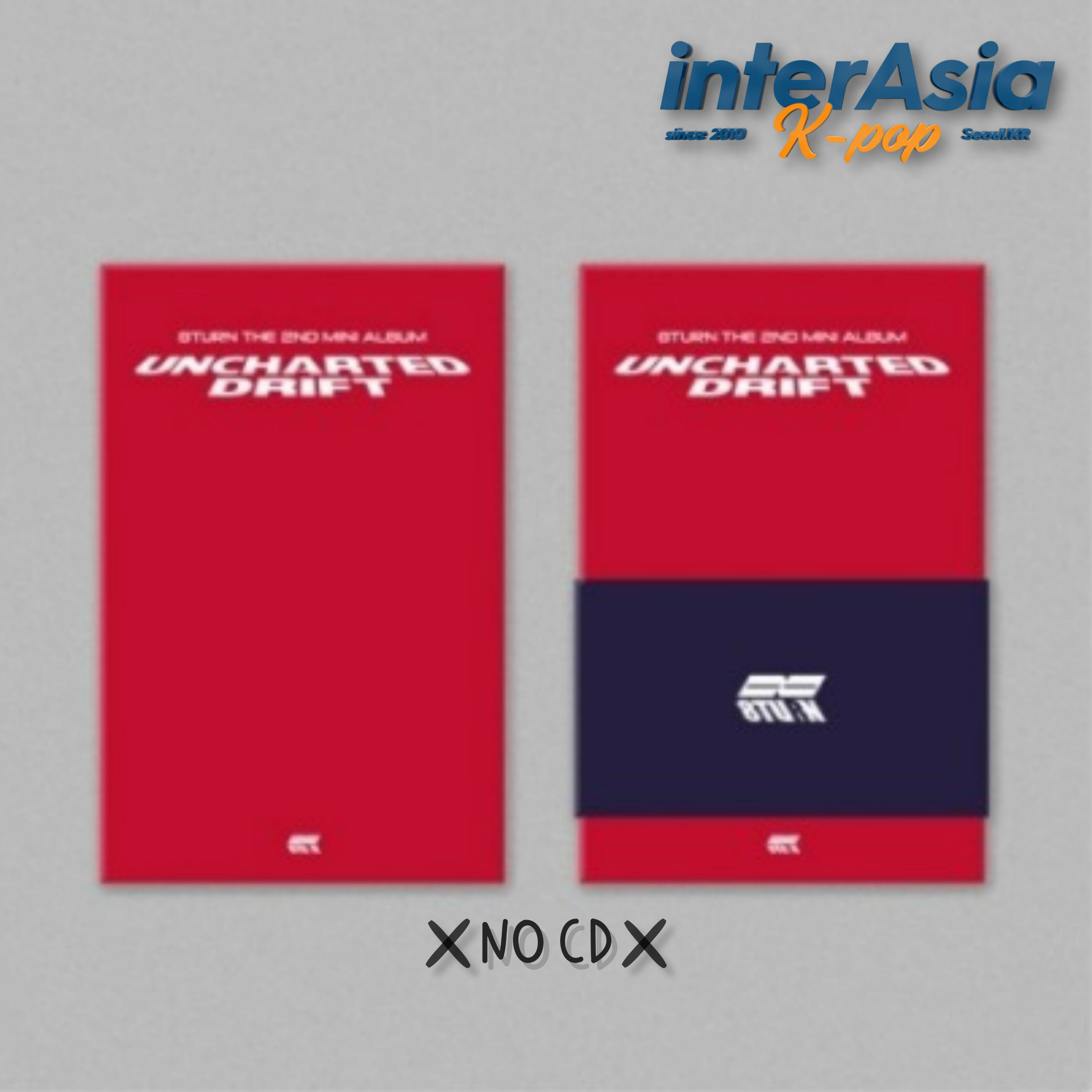 8TURN - 2nd Mini Album 「UNCHARTED DRIFT」 POCA Album ver. エイトトン セカンドミニアルバム kpop 韓国盤 送料無料 8TURN - 2nd Mini Album 「UNCHARTE...