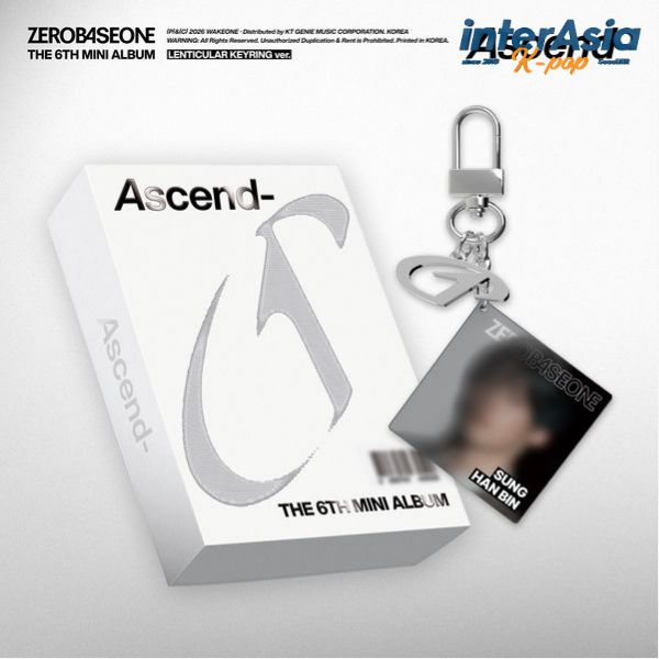 ★05月19日発売★ ZEROBASEONE - The 6th Mini Album [Ascend-] LENTICULAR KEYRING Ver. ゼロベースワン ZB1 ゼベワン BOYS PLANET WAKEONE kpop ...