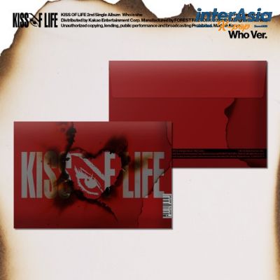 ★04月07日発売★ KISS OF LIFE - 2nd Single Album [Who is she] (Who Ver.) キスオブライフ KIOF キオブ ジュリー ナッティ ベル ハヌル KPOP S2エンターテインメント 韓...