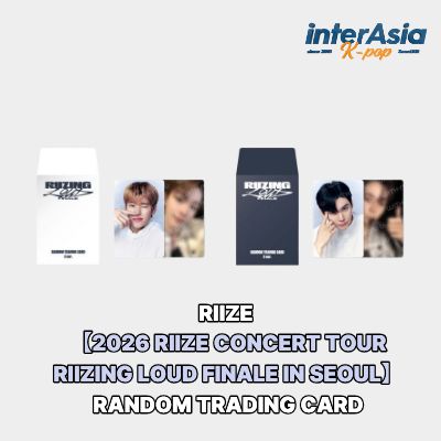 ★04月29日発売★2種選択★ RIIZE - 【2026 RIIZE CONCERT TOUR RIIZING LOUD FINALE IN SEOUL】 RANDOM TRADING CARD ライズ コンサート 公式グッズ OFFIC...