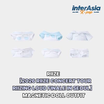 ★04月29日発売★6種選択★ RIIZE - 【2026 RIIZE CONCERT TOUR RIIZING LOUD FINALE IN SEOUL】 MAGNETIC DOLL OUTFIT ライズ コンサート 公式グッズ OFFI...