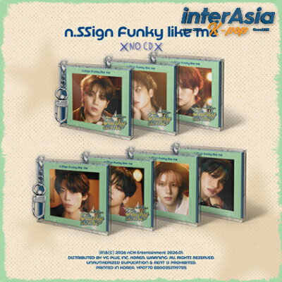 ★01月21日発売★ n.SSign - 「Funky like me」 (Mini Jewel ver.) エンサイン カズタ ドハ ソンユン ロビン ハンジュン ロレンス ヒウォン n.CHエンターテインメント KPOP 韓国盤 無料配...