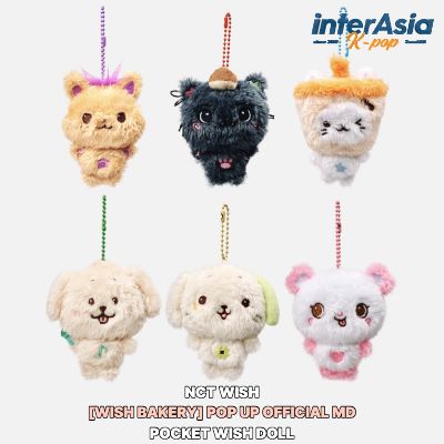 ★05月22日発売★ NCT WISH - 【WISH BAKERY】POP UP OFFICIAL MD : POCKET WISH DOLL エヌシーティーウィッシュ 公式グッズ ポップアップ POP-UP STORE OFFICIAL...
