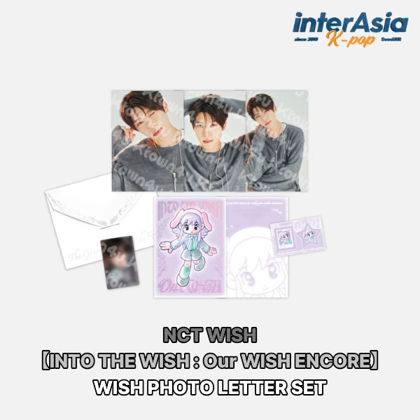 ★06月26日発売★6種選択★ NCT WISH - 【INTO THE WISH : Our WISH ENCORE】 WISH PHOTO LETTER SET エヌシーティーウィッシュ 公式グッズ ENCORE MD SMエンターテイ...