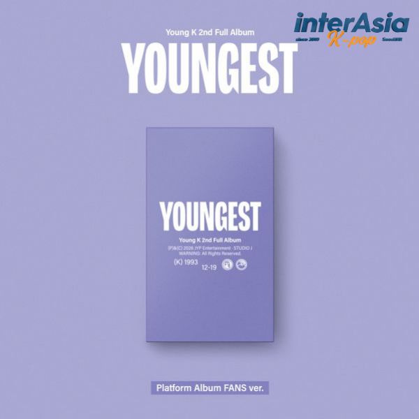 ★07月27日発売★ YOUNG K (DAY6) - 2nd Full Album [YOUNGEST] (Platform Album FANS ver.) デイシックス ヨンケイJYPエンターテインメント kpop 韓国盤 送料無料 ...