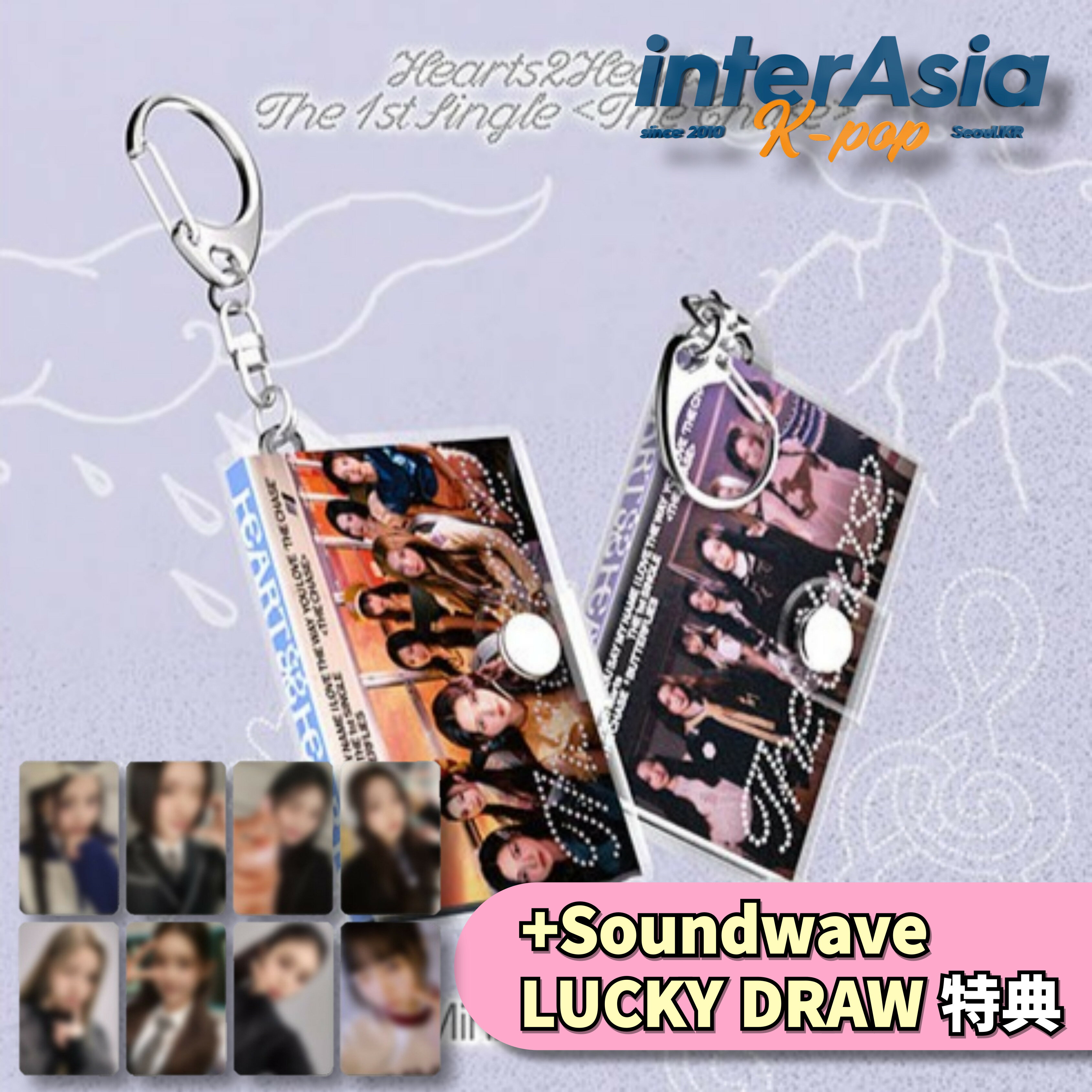 ★Soundwave LUCKY DRAW特典★ Hearts2Hearts - 1st Single [The Chase] (Mini Book Ver.) ハーツトゥハーツ ハーツツーハーツ ジウ カルメン ユハ ステラ ジュウン エ...