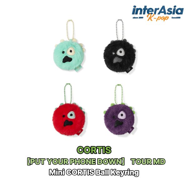 ★09月18日入荷★4種選択★ CORTIS - 【PUT YOUR PHONE DOWN】 Mini CORTIS Ball Keyring コルティス マーティン ジェイムス ジュフン ソンヒョン ゴンホ TOUR MD HYBE 公式...