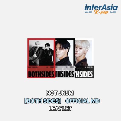 ★04月23日発売★3種選択★ NCT JNJM - 【BOTH SIDES】 LEAFLET エヌシーティードリーム ジェノ ジェミン 公式グッズ OFFICIAL MD KPOP SMエンターテインメント 韓国盤 送料無料 NCT JN...