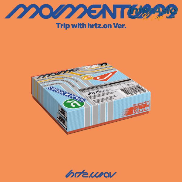 ★09月10日発売★ hrtz.wav - 2nd Mini Album [The Second Wave : MOMENTUM] (Trip with hrtz.on Ver.) ハーツウェーブ kakaoエンターテイメント kpop 韓...