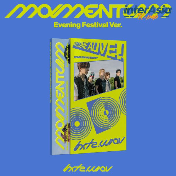 ★09月10日発売★ hrtz.wav - 2nd Mini Album [The Second Wave : MOMENTUM] (Evening Festival Ver.) ハーツウェーブ kakaoエンターテイメント kpop 韓国...