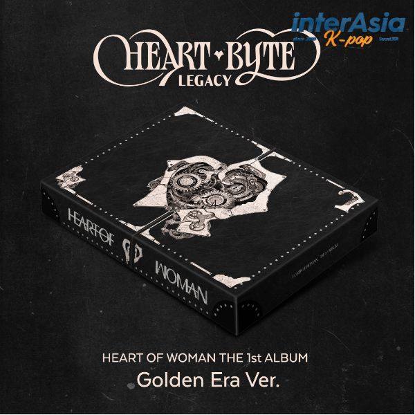 ★05月29日発売★ HEART OF WOMAN - THE 1st ALBUM [Heart Byte : LEGACY] (Golden Era ver.) ハートオブウーマン H.O.W デビューレコード BLUEBROWN REC...