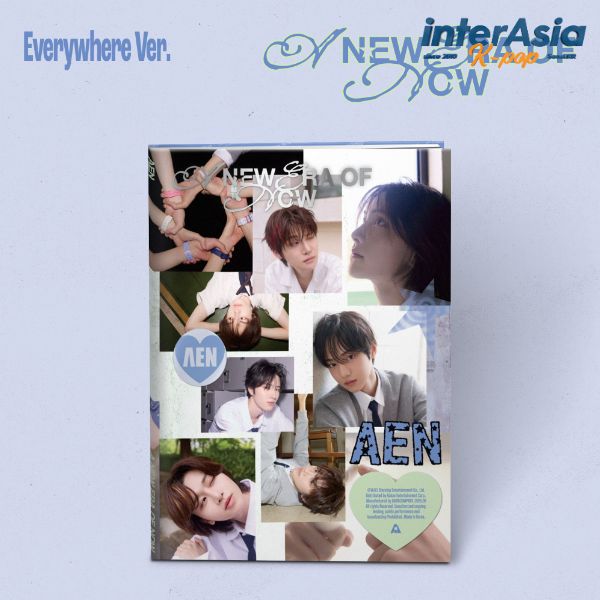 ★08月06日発売★ AEN - THE 1ST EP [A NEW ERA OF NOW] (Everywhere Ver.) エイエン デビューアルバム ジヨン ボミン ギュヒョン ハル ジュンソ カイラ ハルト Debut's Pla...