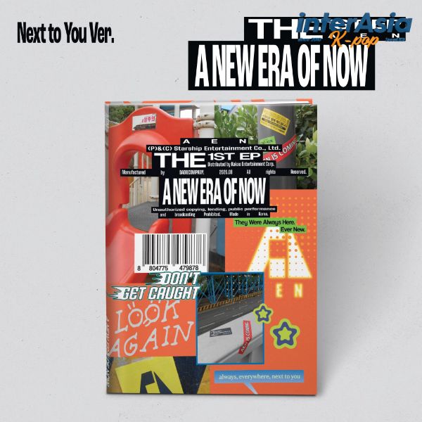 ★08月06日発売★ AEN - THE 1ST EP [A NEW ERA OF NOW] (Next to You Ver.) エイエン デビューアルバム ジヨン ボミン ギュヒョン ハル ジュンソ カイラ ハルト Debut's Pl...
