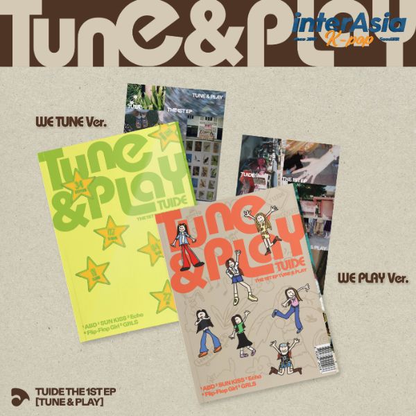 ★08月24日発売★2種選択★ TUIDE - The 1st EP [TUNE & PLAY] テュイド ソヒ ソヨン エレナ ジア サキ セア イハニ ABD HYBE LABELS KPOP 韓国盤 無料配送 TUIDE - The ...