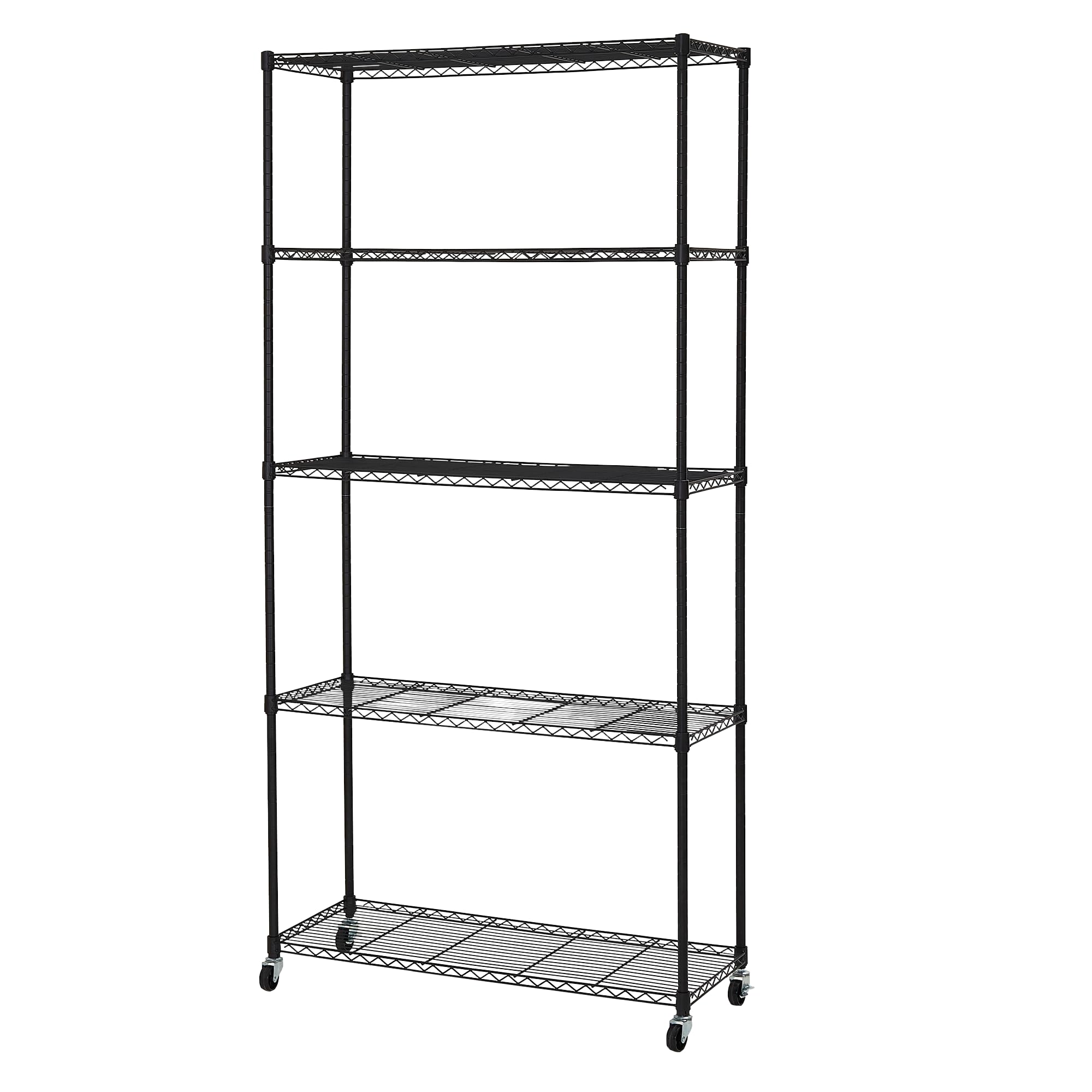 【頑丈で安定感のあるデザイン】高品質なスチール素材を使用したこのメタルラックは、耐久性と安定性に優れています。重い物を載せても安心の設計で、長くお使いいただけます。【調整可能な棚板】各棚板の高さは自由に調整でき、収納するアイテムのサイズや用...