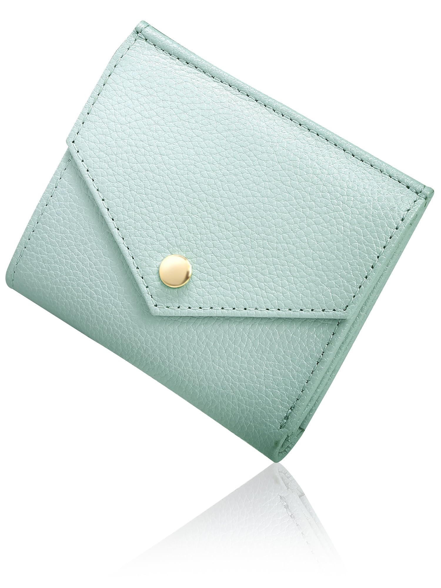 ✅【小銭入れからお札が取り出せる新しい財布のカタチ♪ 支払いがもっと楽に、あなたの毎日をサポートする ゴートシュリンクレザースナップボタン 二つ折り財布】小銭入れからお札を手軽に取り出す新デザイン。 コンパクトながらカードポケットを8枚収納...