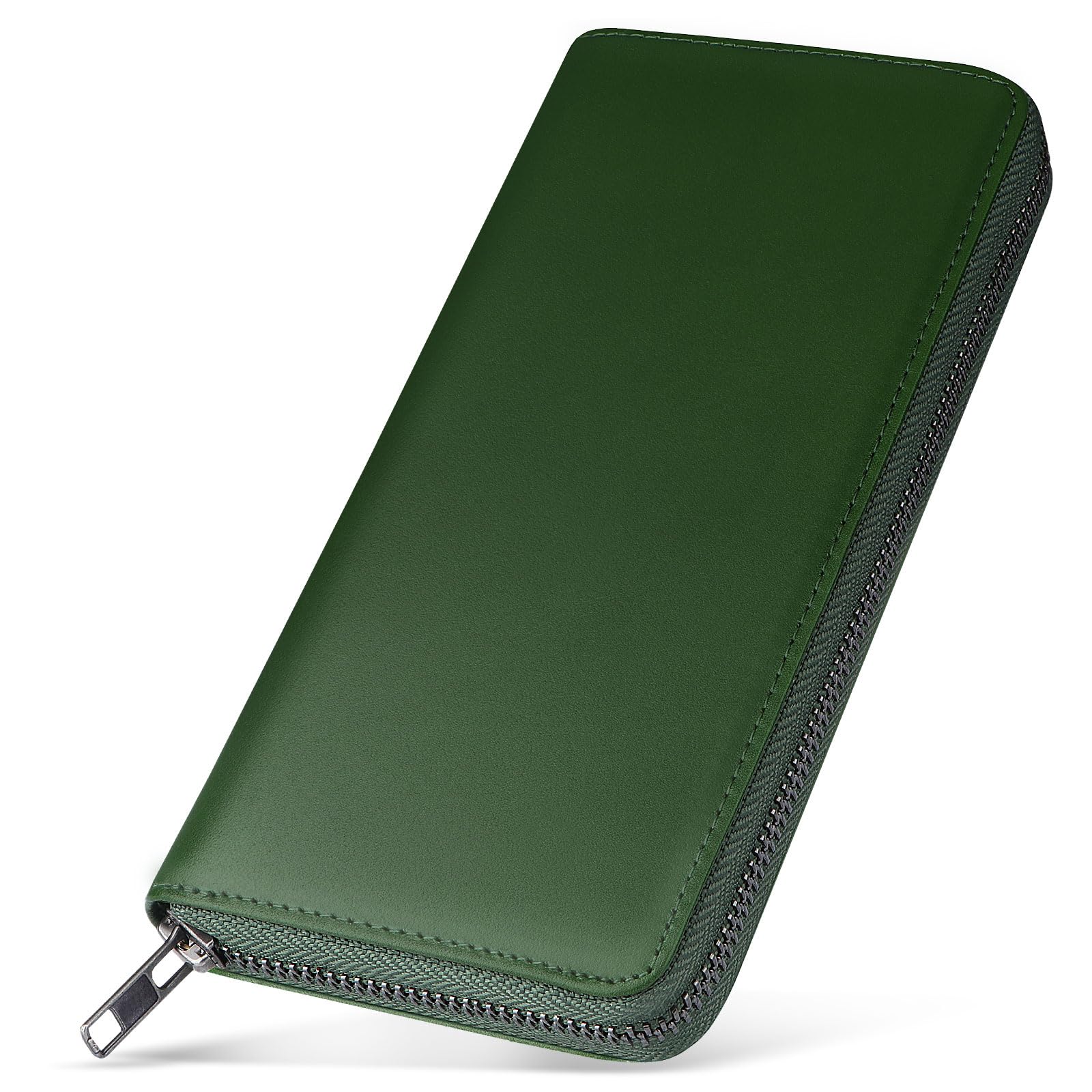 ✅【安心なラウンドファスナー使用】財布の命となるファスナーは、本体ラウンド部、内部の小銭入れ部ともに世界一と呼ばれる金属製ファスナーを採用しております。スムーズ且つ、高い耐久性を実現しています。✅【スキミング防止機能搭載】今話題になっている...