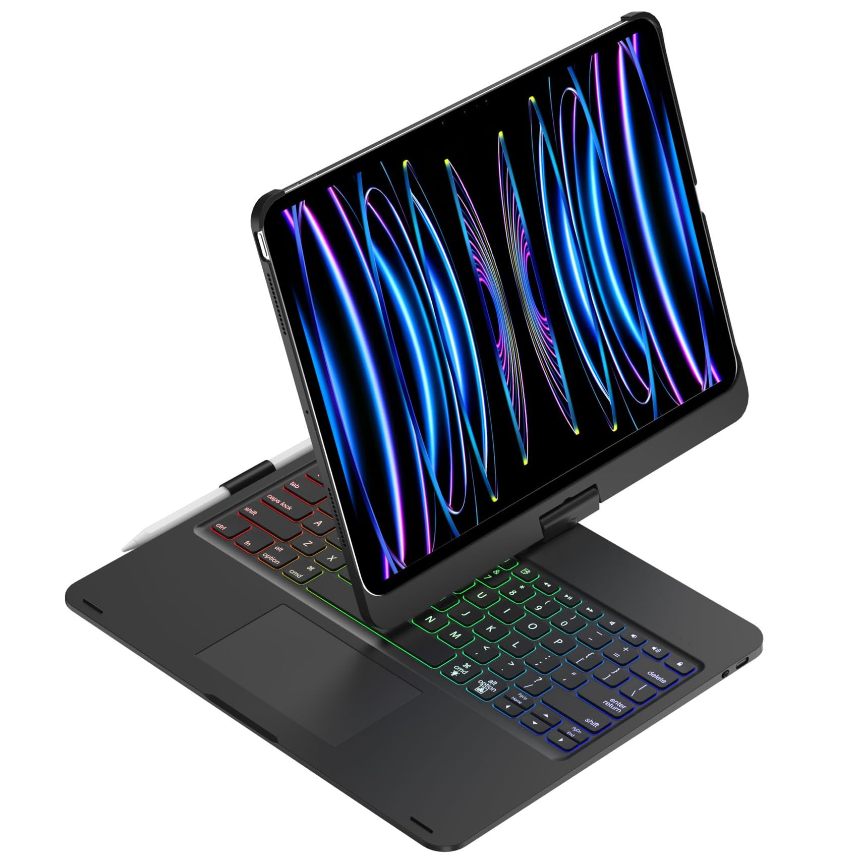 ・★【対応機種】iPad Pro 13インチM5/M4（2025/2024）用の特別デザインです。対応iPadモデル番号: A3360 / A3361 / A3362 / A2925 / A2926 / A3007。おデバイスの裏面にあるモ...
