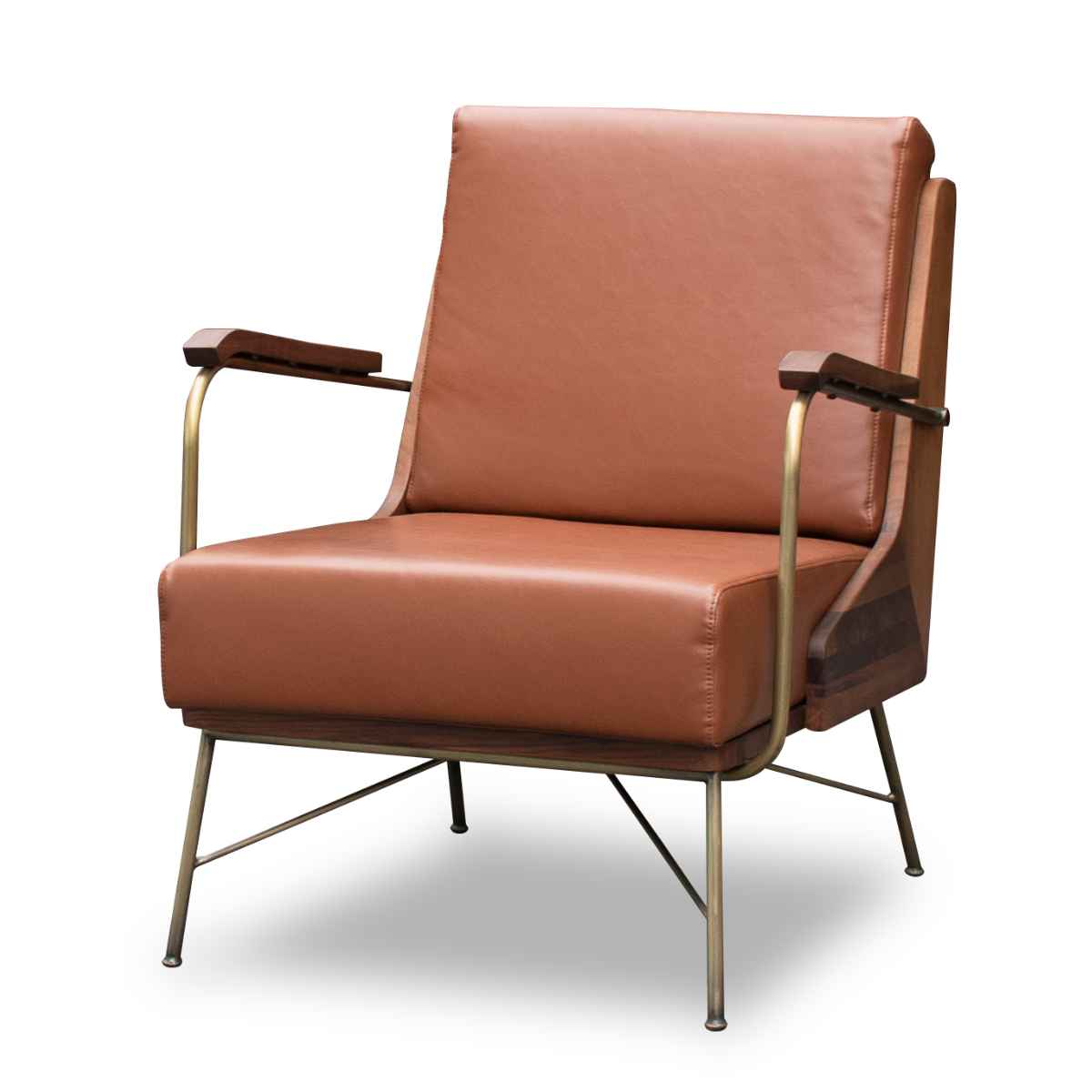 サイズ約 幅66×奥行81×高さ84（cm）重量約 17kg内容量1台材質張地：ポリウレタン木部：ウォールナット無垢材脚部：スチール生産国中国製組立状態お客様組立品梱包サイズ幅87.5×奥行65.5×高さ56.5（cm）19kg備考※天然木...