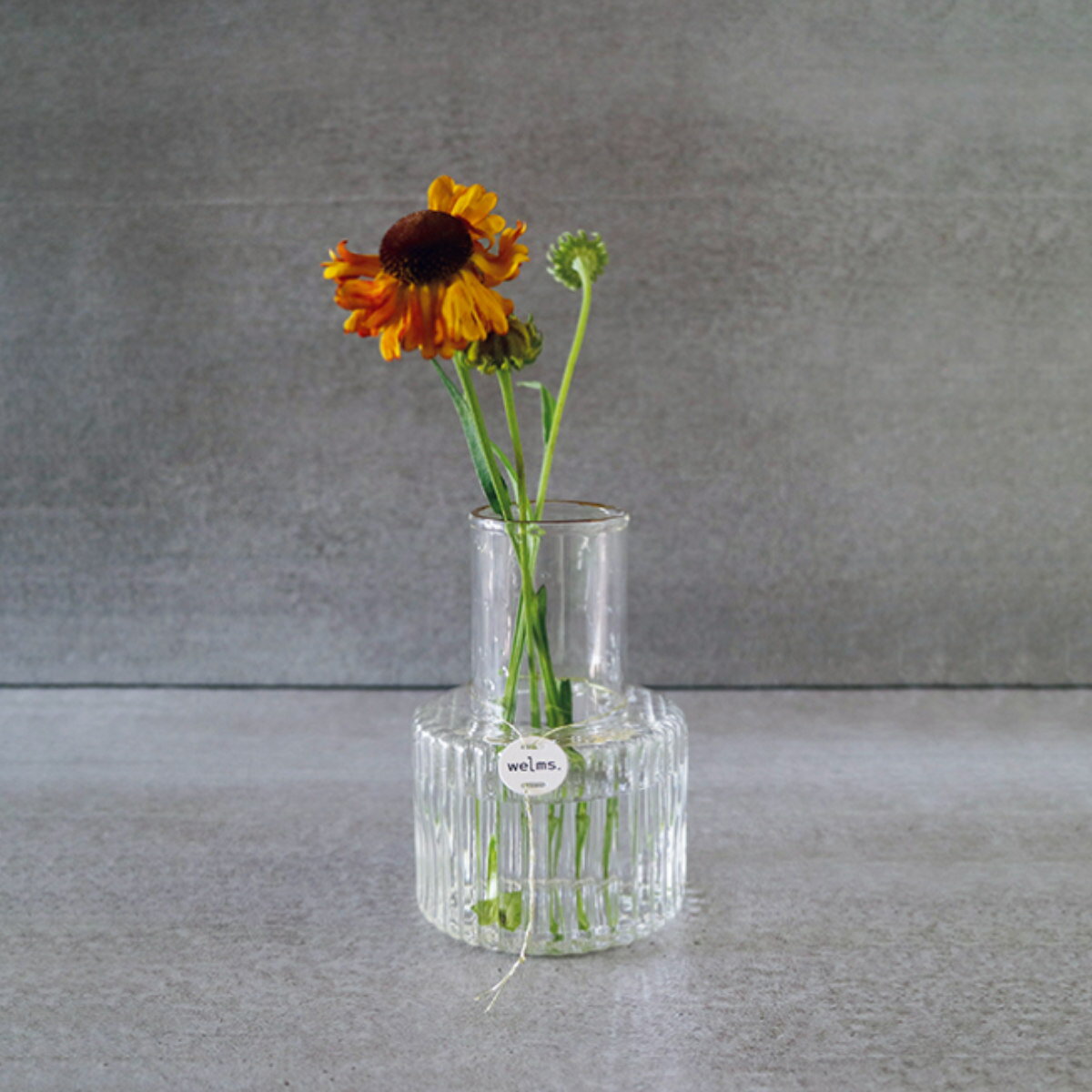 サイズ約 高さ10（cm）直径：約 7（cm）口径：4cm内容量1個材質ガラス区分返品・キャンセル区分（小型商品）ギフトラッピングページを見る●挿すだけで花を美しく見せる一輪挿しです。●お部屋の片隅に置ける、手のひらサイズです。●様々なお部...