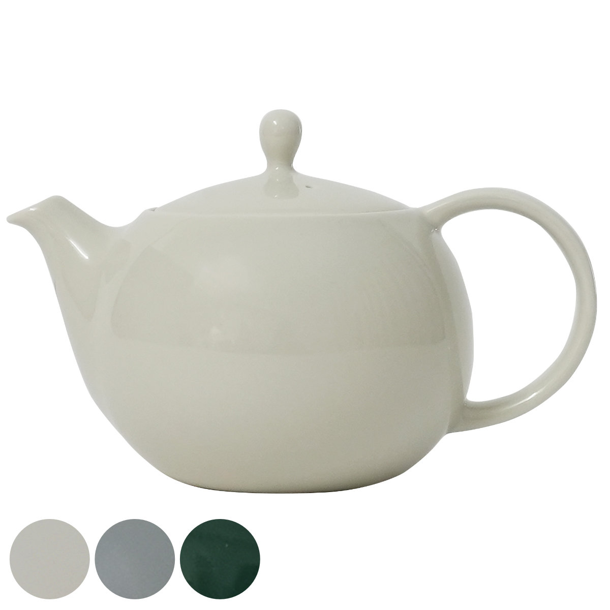 サイズ【330ml】約 幅16.4×高さ10（cm）【600ml】約 幅18×高さ11.7（cm）容量【330ml】約 330ml【600ml】約 600ml内容量1個材質本体：磁器茶こし：ステンレスカラーアッシュホワイト、クリアグレー、エ...