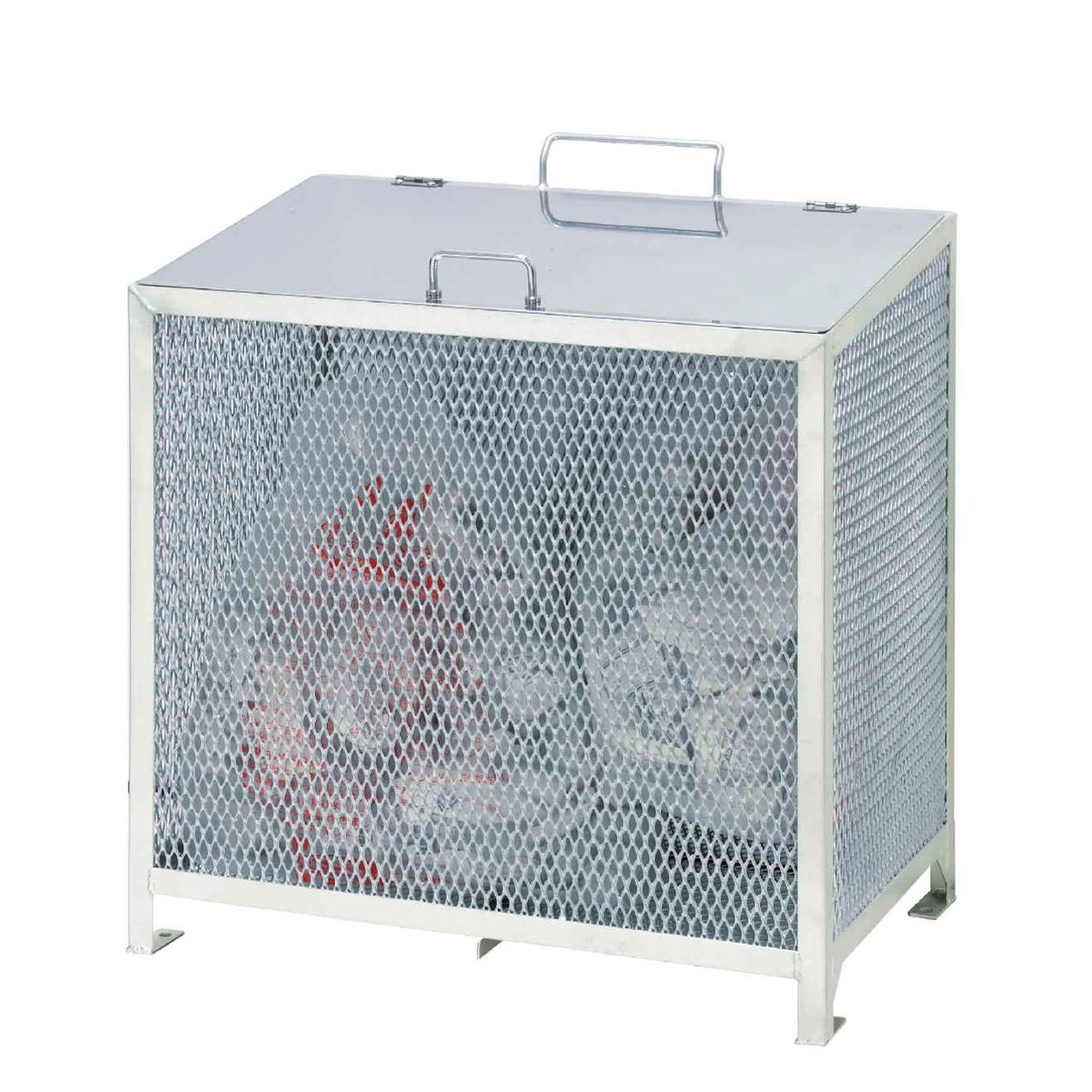 サイズ約 幅70.5×奥行45×高さ71（cm）重量約 15kg容量約 160L内容量1台材質本体：スチール扉：SUS430生産国日本製組立状態完成品備考L型脚仕様容量目安：45Lゴミ袋×約 3個区分返品・キャンセル区分（不可）●犬・猫・カ...