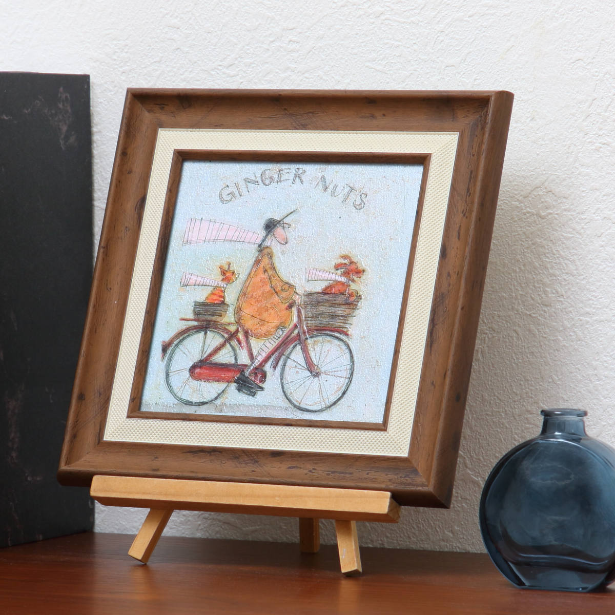 サイズ約 横23.5×縦23.5（cm）重量約 0.4kg内容量1枚付属品：額（吊金具付き）、額吊紐材質樹脂フレーム仕様:絵の表面を特殊ゲル加工注意事項※壁掛け金具は付属しておりません※商品ページ内には別の商品を含む画像を使用しています区分...