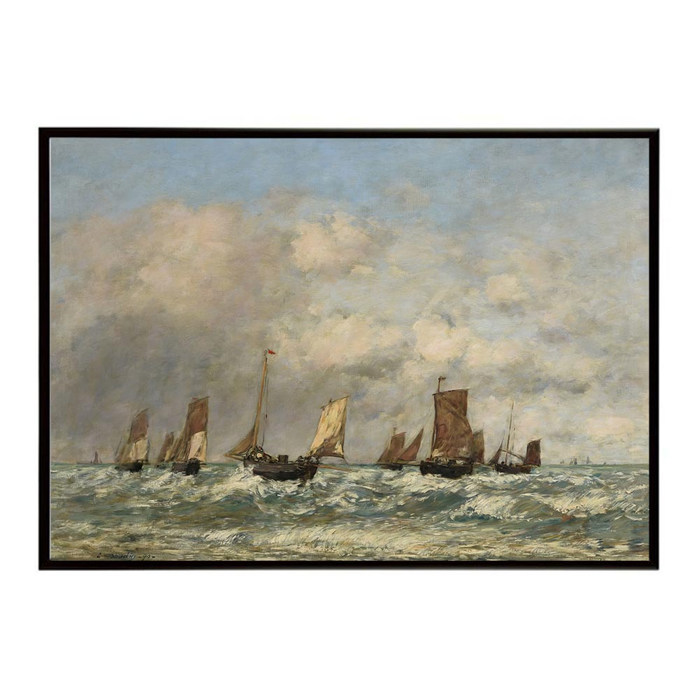 【作品名】Berck; le depart des barques 【このポスターについて】ベルクで船が出発する様子を描いた作品です。港の活気と人々の生活が感じられます。【EFPIのポスターについて】 ポスター専門店の提案力が自慢です。取扱...