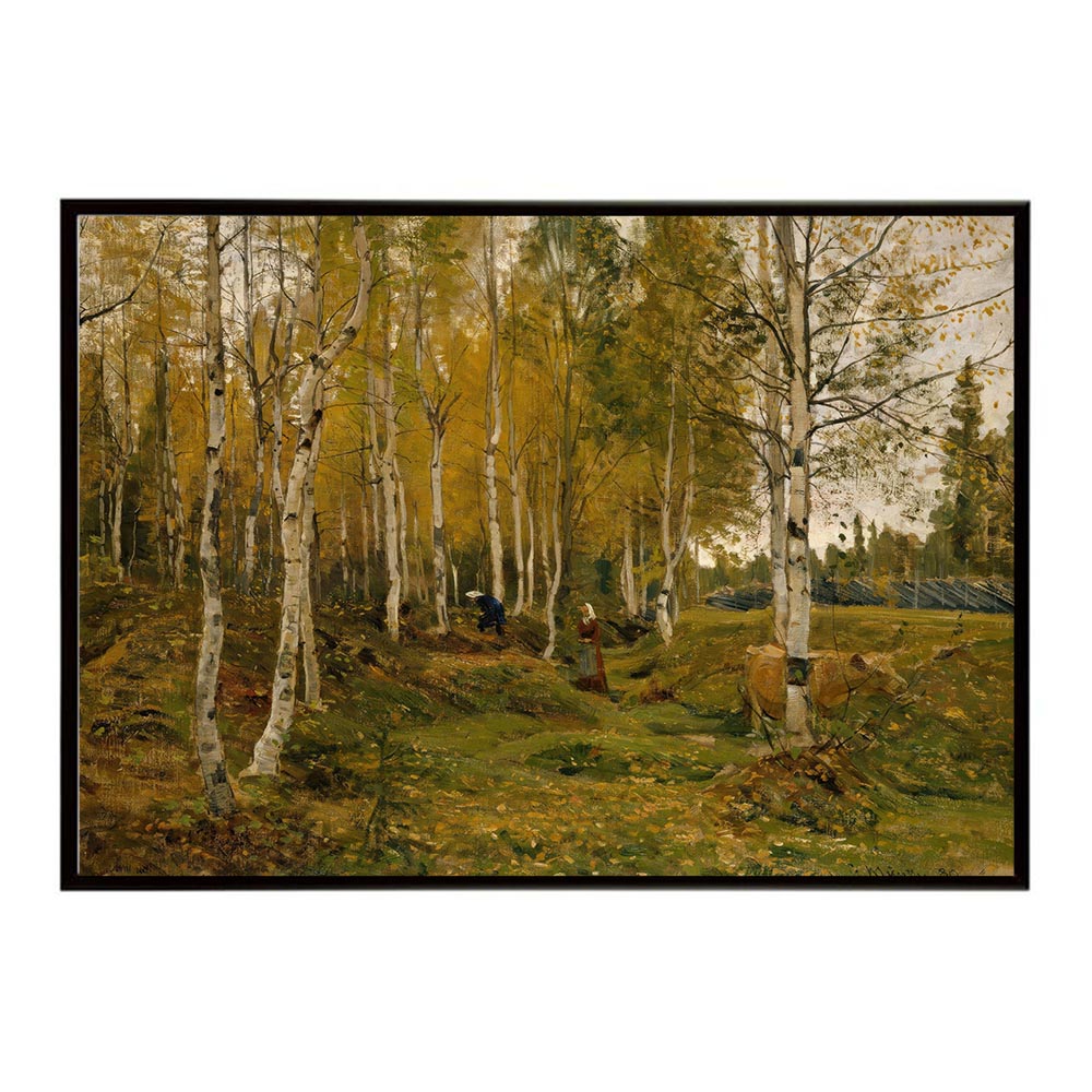 【作品名】Birch Trees in Autumn 【このポスターについて】秋の白樺の木々を描いた作品です。色づいた葉と秋の風景が印象的です。【EFPIのポスターについて】 ポスター専門店の提案力が自慢です。取扱数は業界一を目指しています...