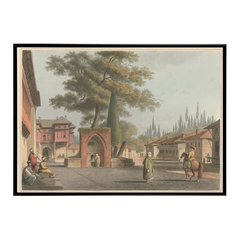 【作品名】Caravansary at Kustchiuk Czemege【このポスターについて】クチュク・チェメゲのキャラバンサライを描いた作品です。異国情緒あふれる風景が感じられます。【EFPIのポスターについて】 ポスター専門店の提案...