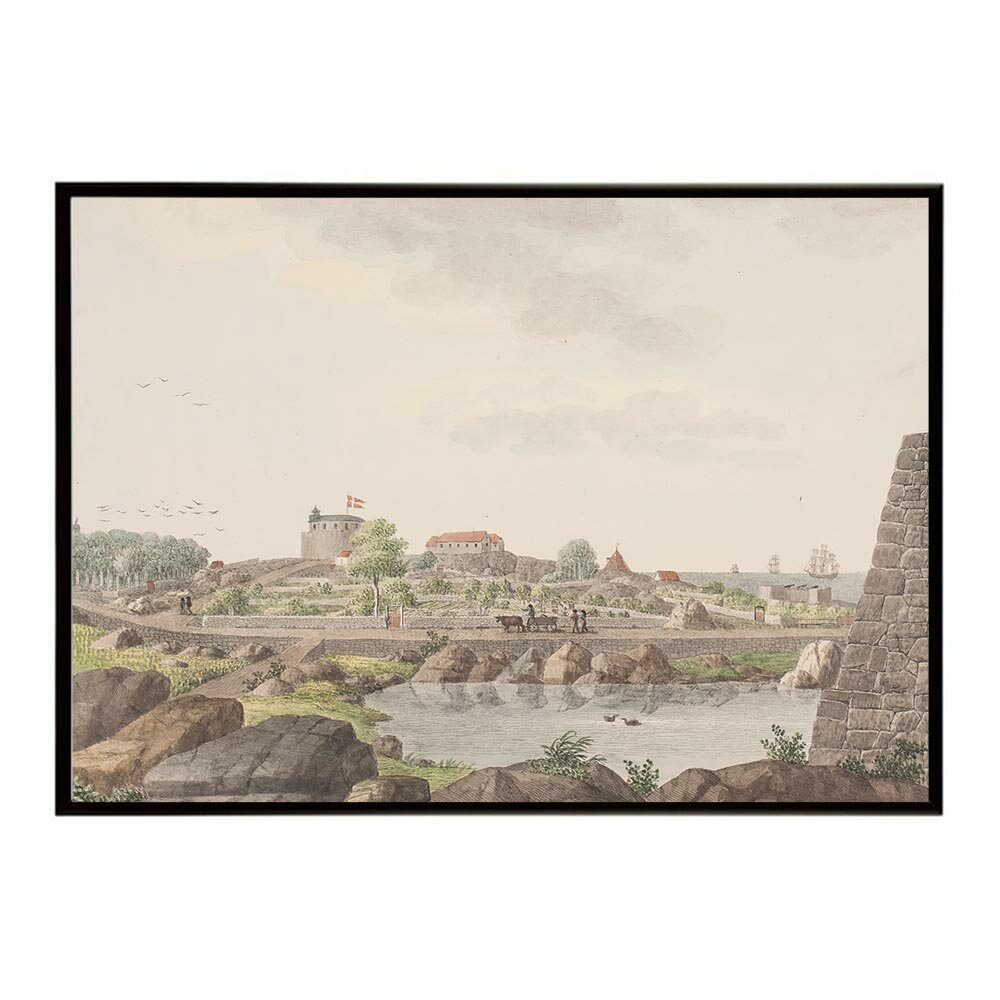 【作品名】Christianso. Set fra vestsiden【このポスターについて】西側から見たクリスチャンソの風景を描いた作品です。静けさと自然の美しさが感じられます。【EFPIのポスターについて】 ポスター専門店の提案力が自慢...