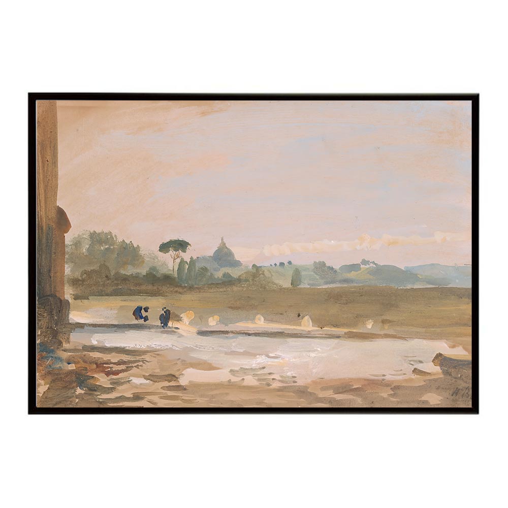 【作品名】Distant View of Rome【このポスターについて】ローマの遠景を描いた作品です。広がる都市とその歴史的な建物が印象的です。【EFPIのポスターについて】 ポスター専門店の提案力が自慢です。取扱数は業界一を目指していま...