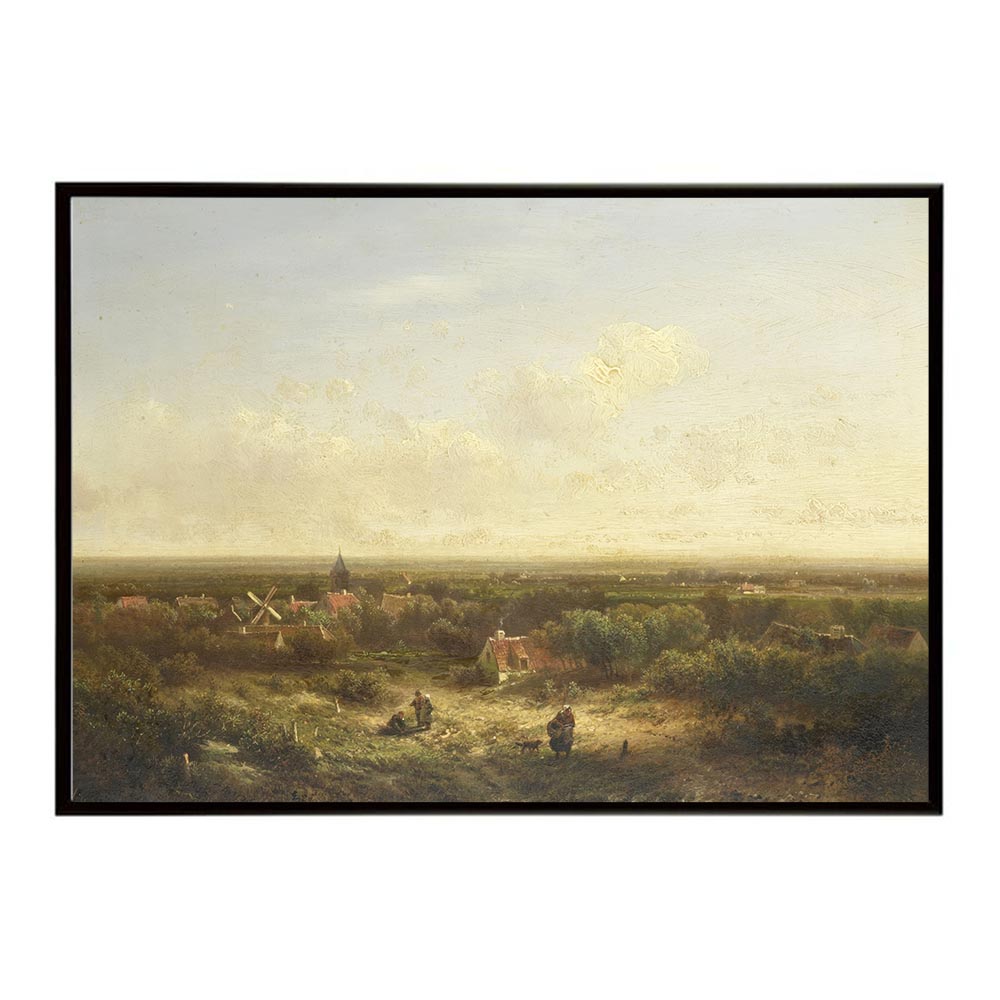 【作品名】Distant View with a Village【このポスターについて】村を見下ろす遠景を描いた作品です。広がる自然と人々の生活が感じられます。【EFPIのポスターについて】 ポスター専門店の提案力が自慢です。取扱数は業界一...