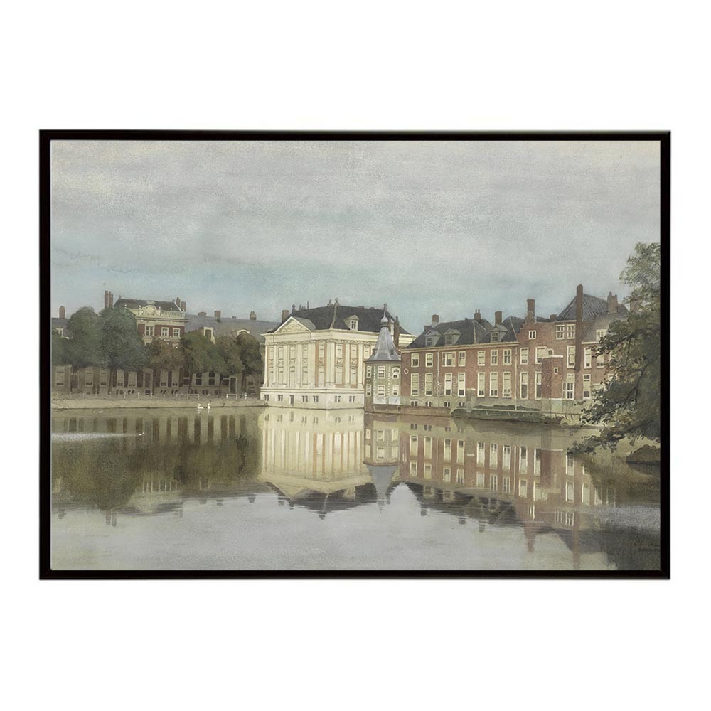 【作品名】Hofvijver met Mauritshuis【このポスターについて】ホフヴィジヴェルとマウリッツハイスを描いた作品です。歴史的な建物と水辺の美しい景観が調和しています。【EFPIのポスターについて】 ポスター専門店の提案力が...