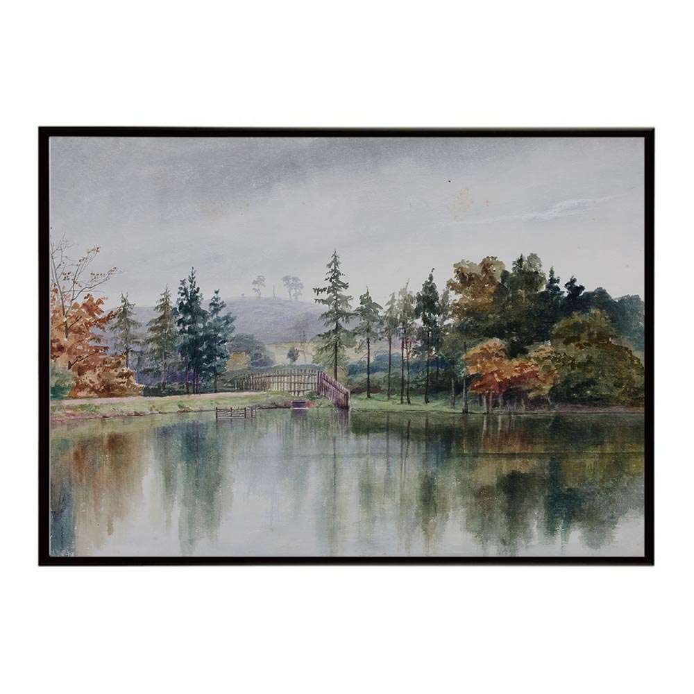 【作品名】In The Garden Of The Rose And Crown【このポスターについて】「ローズ・アンド・クラウン」の庭を描いた作品です。庭園の美しさとその静けさが広がります。【EFPIのポスターについて】 ポスター専門店の...