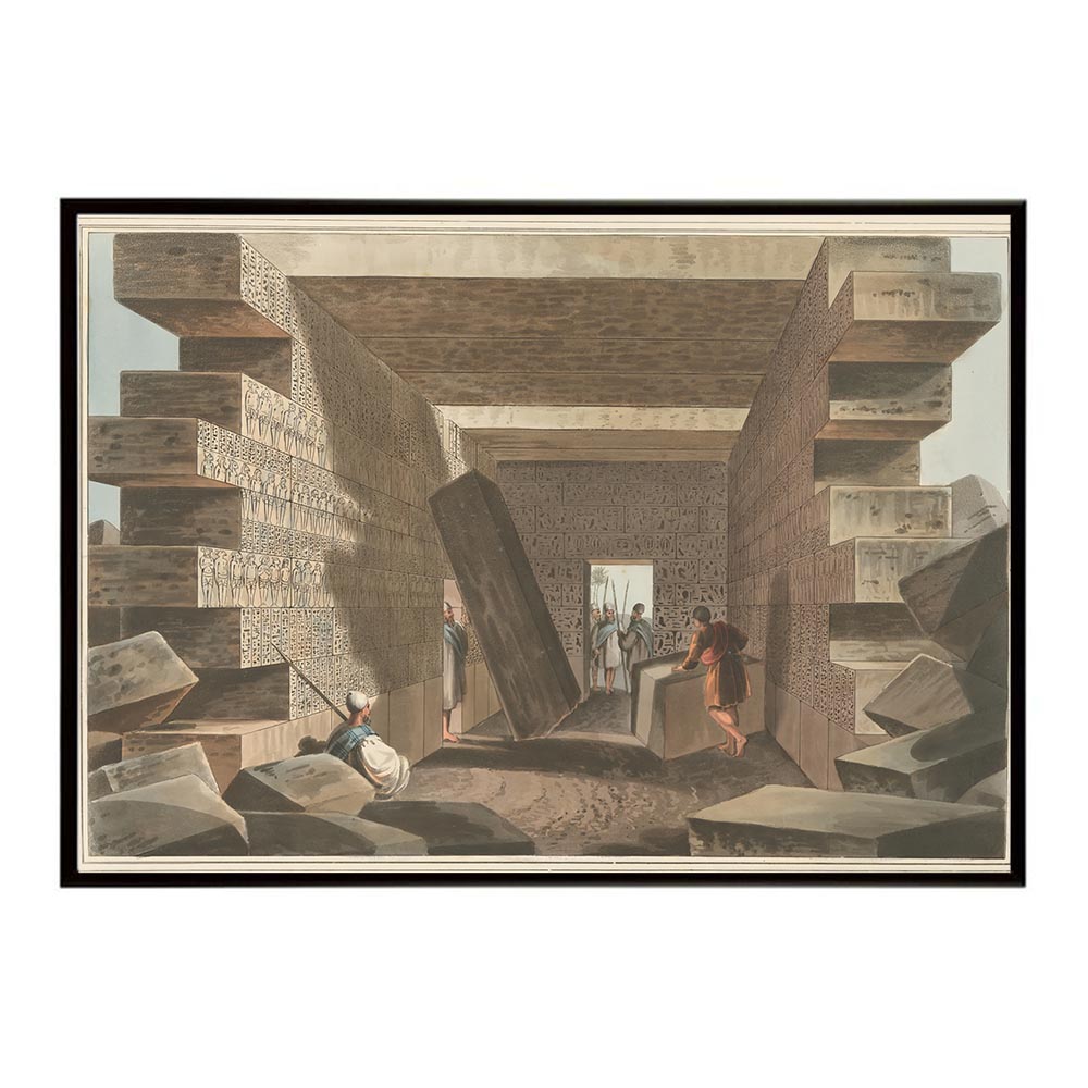 【作品名】Interior of the Temple of Jupiter Ammon【このポスターについて】ジュピター・アンモン神殿の内部を描いた作品です。古代の壮大な建築とその宗教的な背景が広がります。【EFPIのポスターについて】 ...