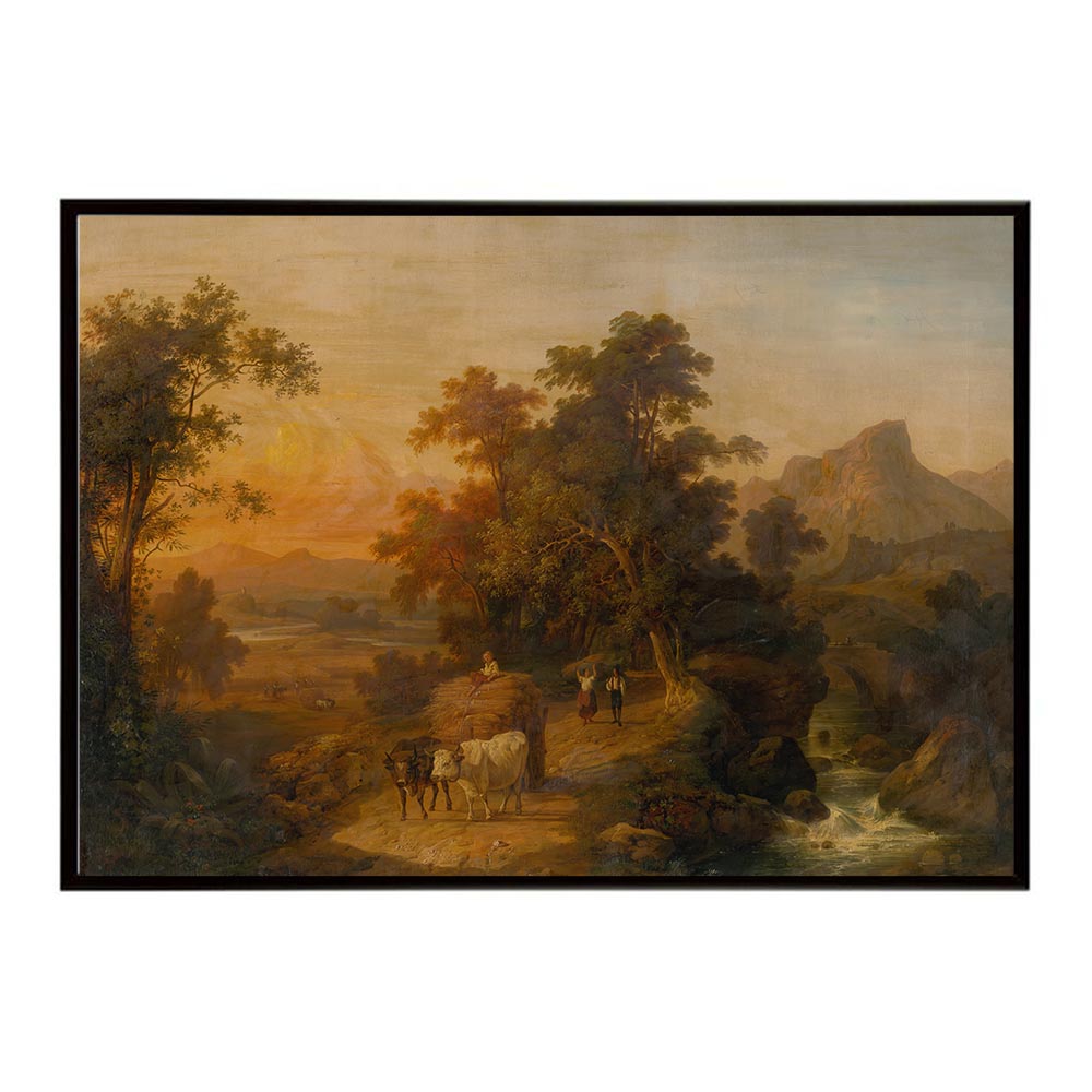 【作品名】Landscape by the Sunset【このポスターについて】夕日が照らす風景を描いた作品です。日没の色彩とその広がりが感じられます。【EFPIのポスターについて】 ポスター専門店の提案力が自慢です。取扱数は業界一を目指し...