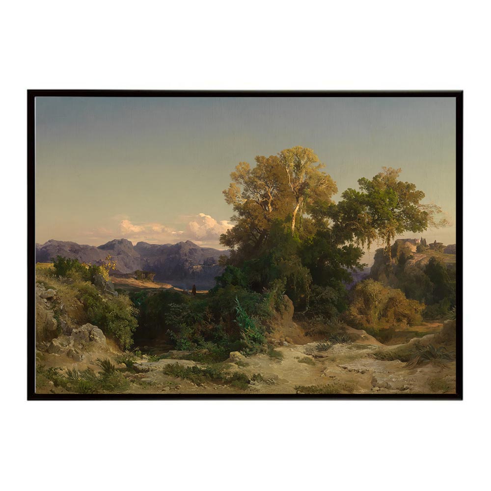 【作品名】Landscape in the Roman Campagna【このポスターについて】ローマのカンパーニャ地方の風景を描いた作品です。歴史的な地域の自然の美しさが広がります。【EFPIのポスターについて】 ポスター専門店の提案力が...