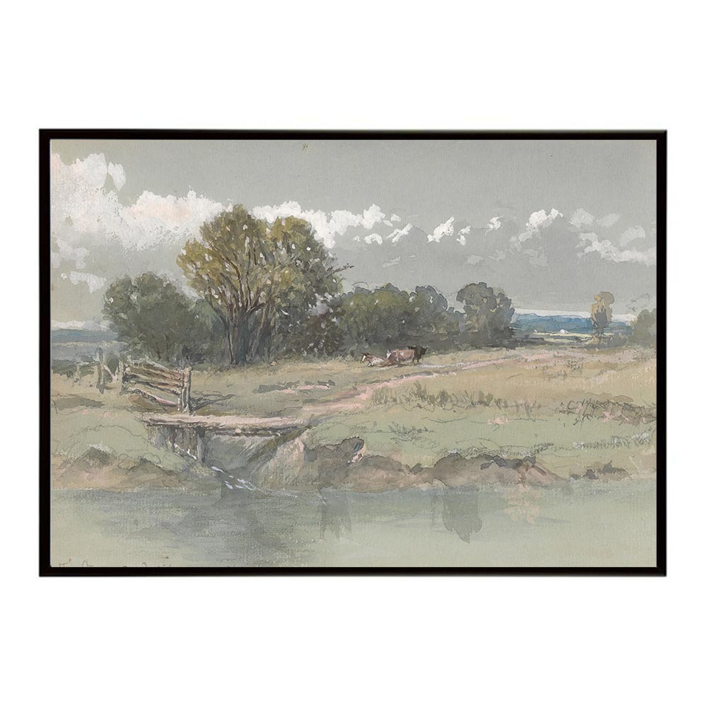 【作品名】Landscape on the Stour near Sandwich【このポスターについて】サンドウィッチ近くのストア川の風景を描いた作品です。川の美しさとその静けさが広がります。【EFPIのポスターについて】 ポスター専門店...