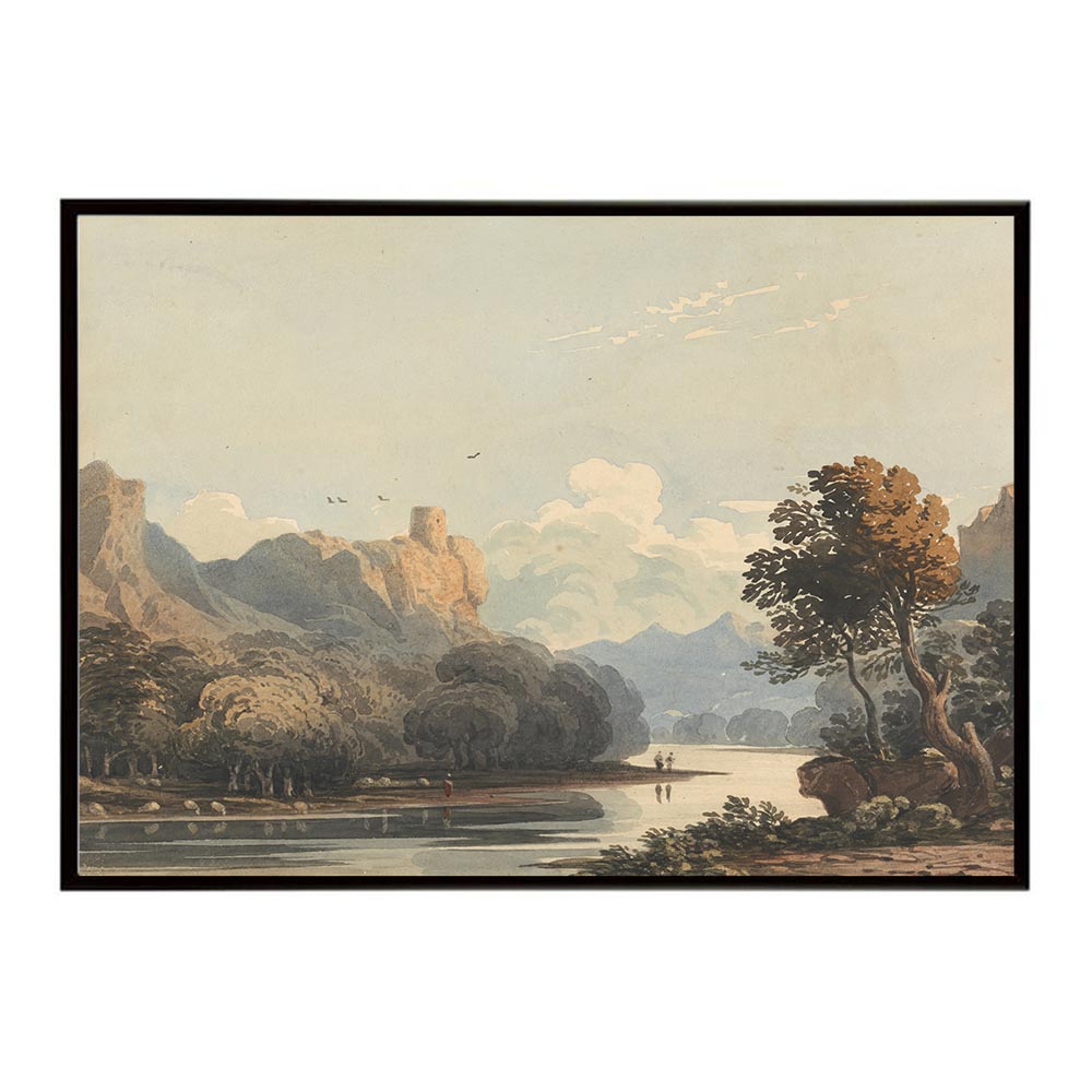 【作品名】Landscape with a Distant Tower【このポスターについて】遠くに塔が見える風景を描いた作品です。広がる自然と歴史的な建物が感じられます。【EFPIのポスターについて】 ポスター専門店の提案力が自慢です。取...