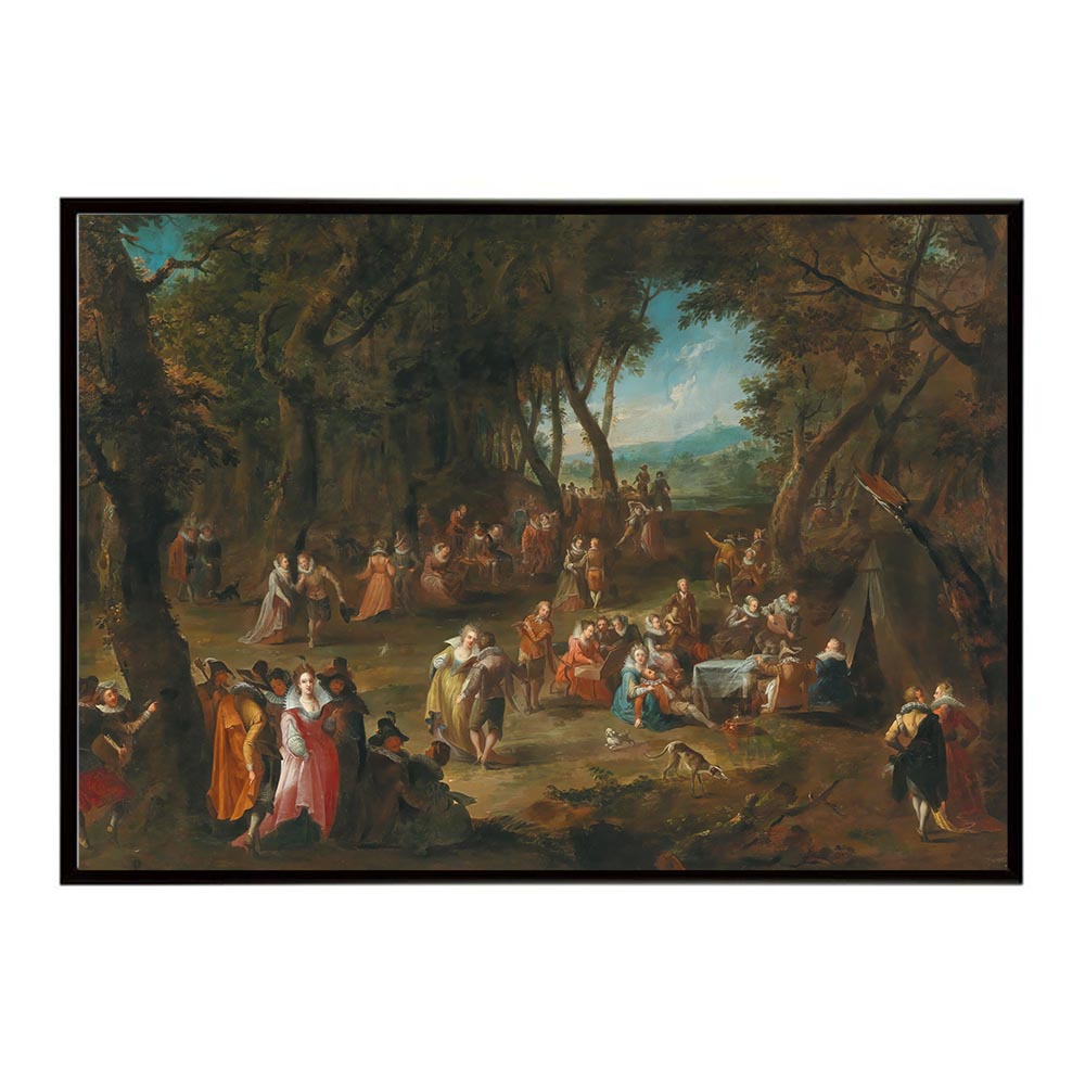 【作品名】Landscape with elegant figures【このポスターについて】優雅な人物がいる風景を描いた作品です。自然の中での上品な生活が感じられます。【EFPIのポスターについて】 ポスター専門店の提案力が自慢です。取扱...