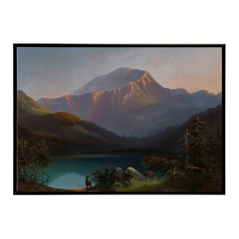 【作品名】Mount Pyszna with the Smreczyny Lake in the Ko?cieliska Valley in the Tatra Mountains【このポスターについて】タトラ山脈のコシエリスカ渓谷にあるシ...