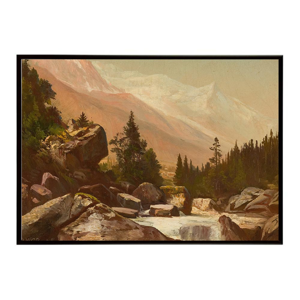 【作品名】Mountain Landscape with Stream【このポスターについて】小川のある山の風景を描いた作品です。清流と美しい自然が広がります。【EFPIのポスターについて】 ポスター専門店の提案力が自慢です。取扱数は業界一...