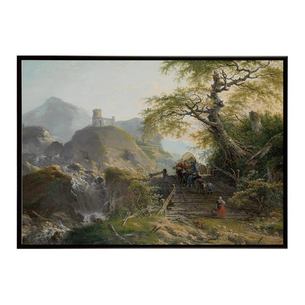 【作品名】Mountainous Landscape near Dusseldorf【このポスターについて】デュッセルドルフ近くの山岳風景を描いた作品です。【EFPIのポスターについて】 ポスター専門店の提案力が自慢です。取扱数は業界一を目...