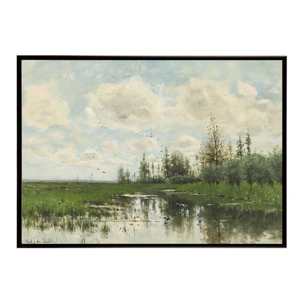 【作品名】Poel met bomen en weiland【このポスターについて】木々と牧草地がある池を描いた作品です。自然の美しさが静かに広がります。【EFPIのポスターについて】 ポスター専門店の提案力が自慢です。取扱数は業界一を目指...