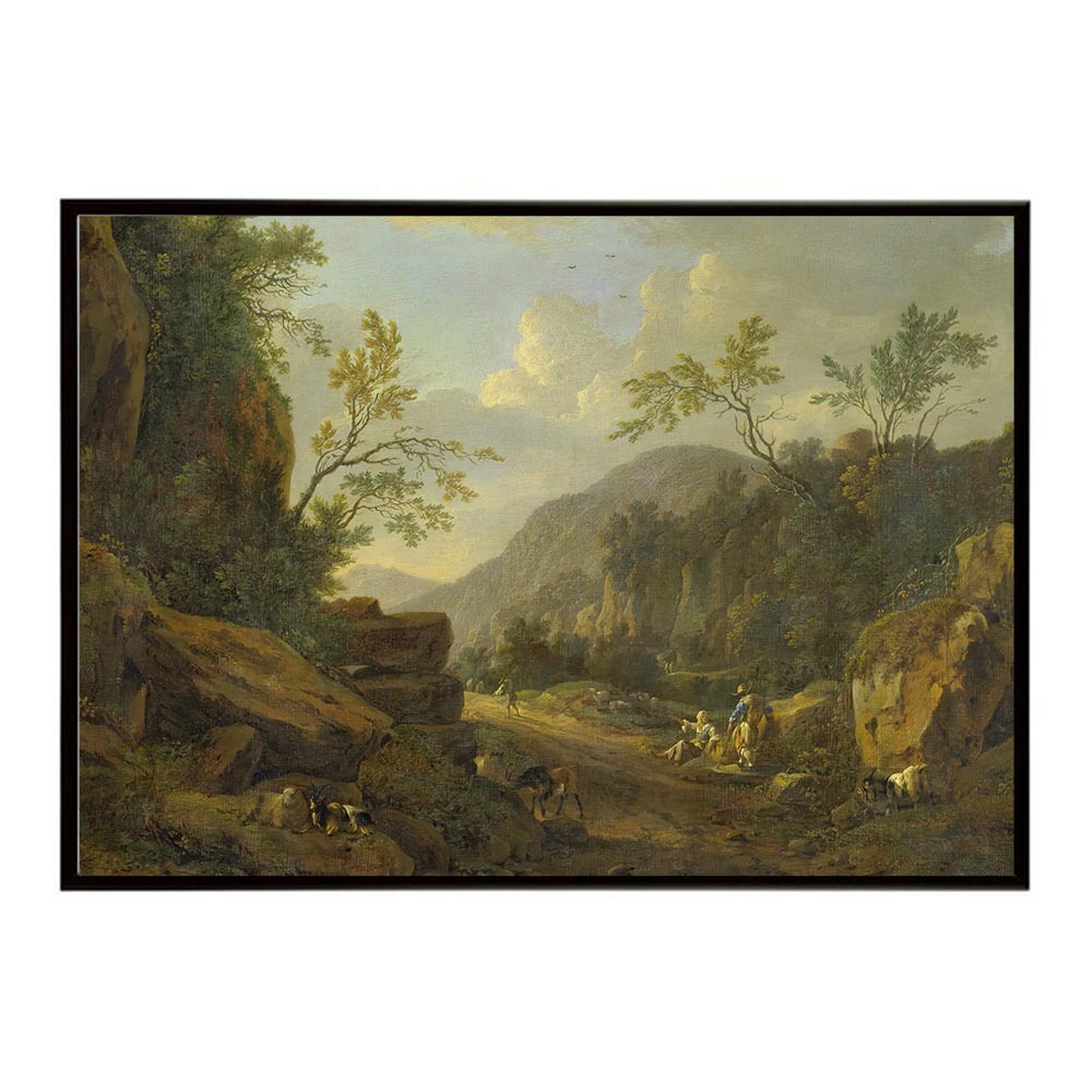 【作品名】Rocky Landscape in the Evening Light【このポスターについて】夕暮れ時の岩の多い風景を描いた作品です。日没の光が美しく風景を彩ります。【EFPIのポスターについて】 ポスター専門店の提案力が自慢で...